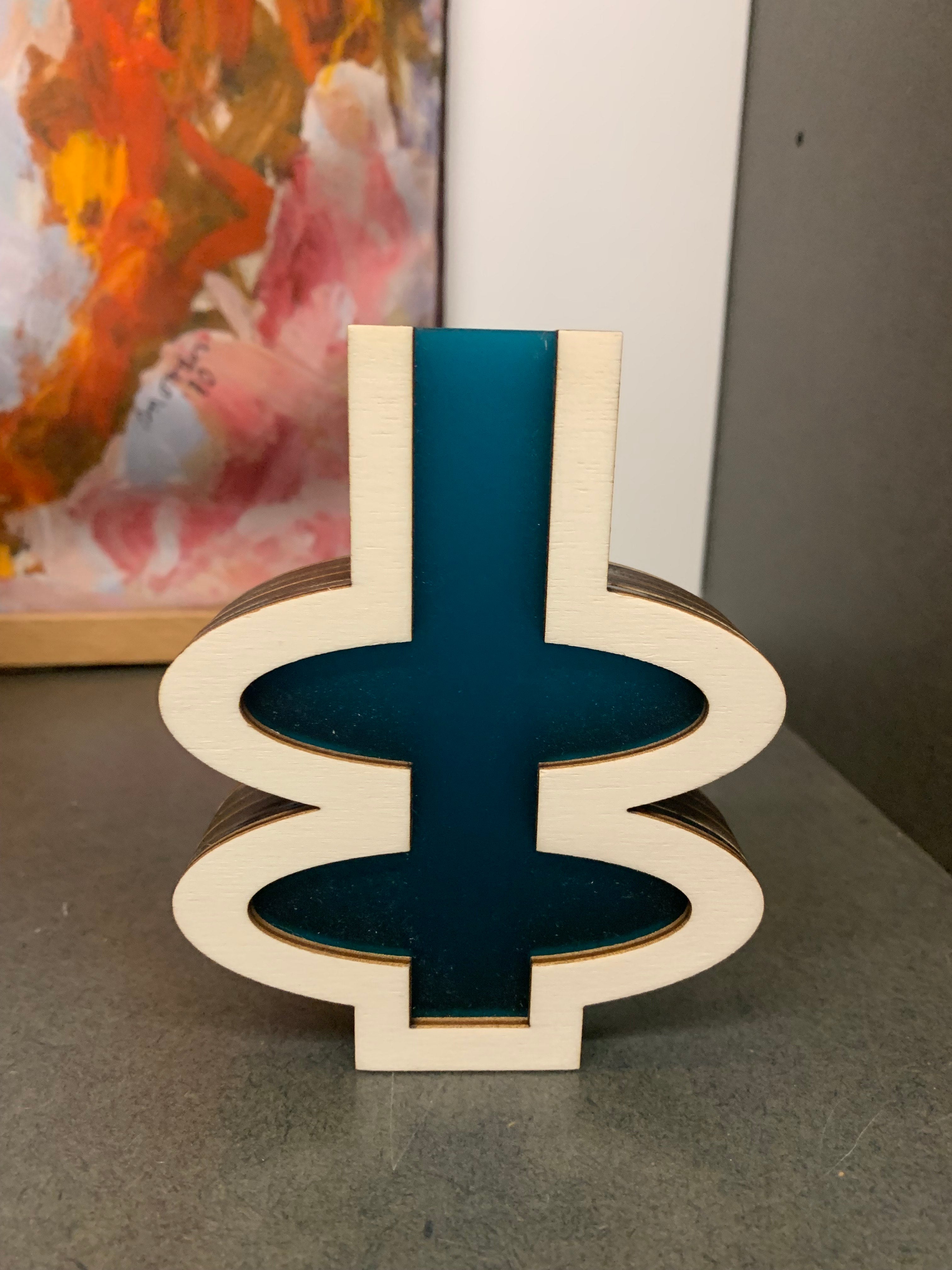 Small Teal Barbra Vase by Breesha Partington – The Hepworth Wakefield ...