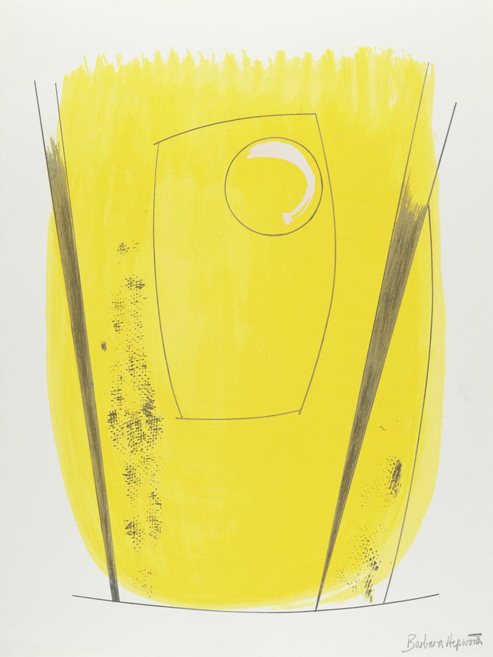 Two Opposing Forms Mini Print by Barbara Hepworth – The Hepworth ...