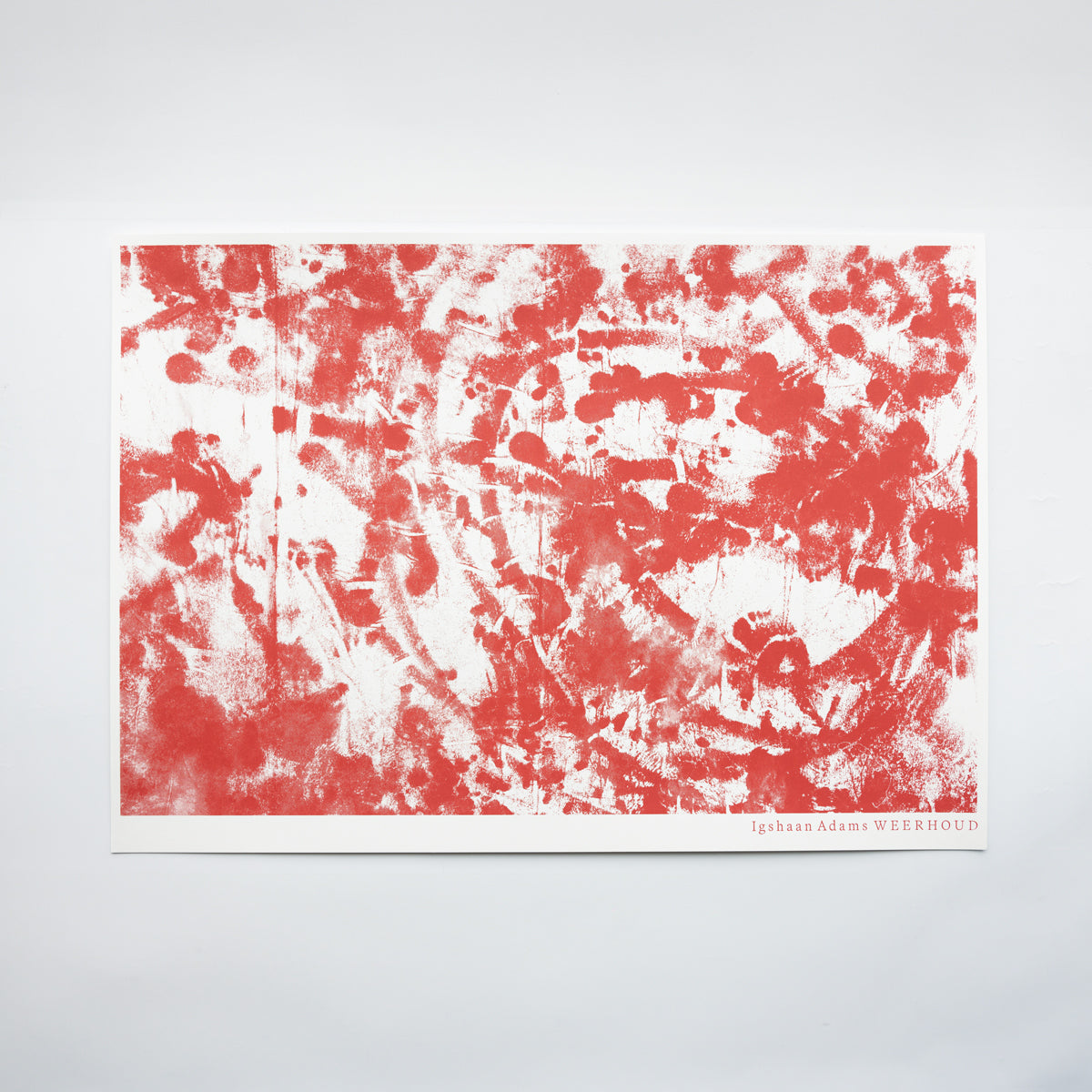 Red Igshaan Adams: A2 Print – The Hepworth Wakefield Shop