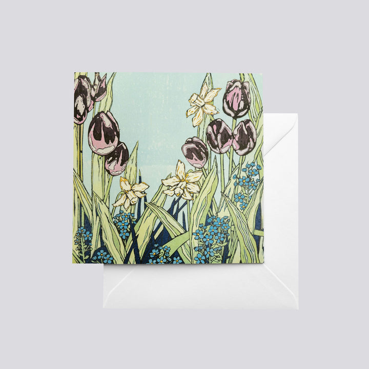 Rachel Knowles 'Spring in the Hepworth Wakefield Garden' Greetings Car ...