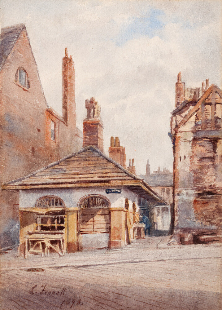 Louisa Fennell, Shambles Meat Market, Bull Ring, Wakefield, 1898 – The ...